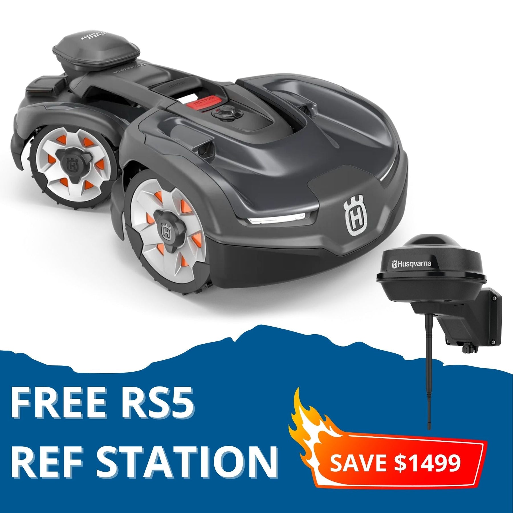 Husqvarna Automower® 435X AWD EPOS – Robotic Lawnmowers Australia
